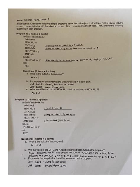 05 Activity 1 Computer Architecture And Organization Rmzs Pdf