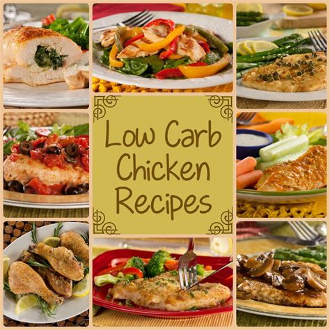 12 Low Carb Chicken Recipes For Dinner