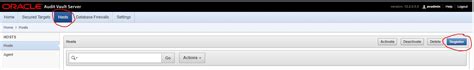 Avdf Add Db Server To Audit Vault 12 2 Oracle Dba Solutions