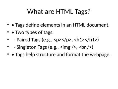 Html Here Is The Html 2 Presentation Pptx