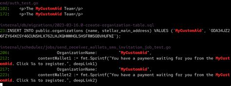 Feature Request Make Org Name Configurable · Issue 67 · Stellar
