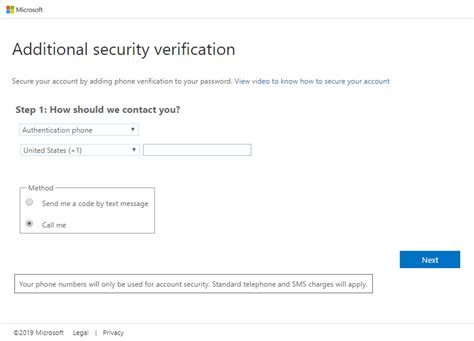 Two Step Verification Microsoft 365 My Graceland Home