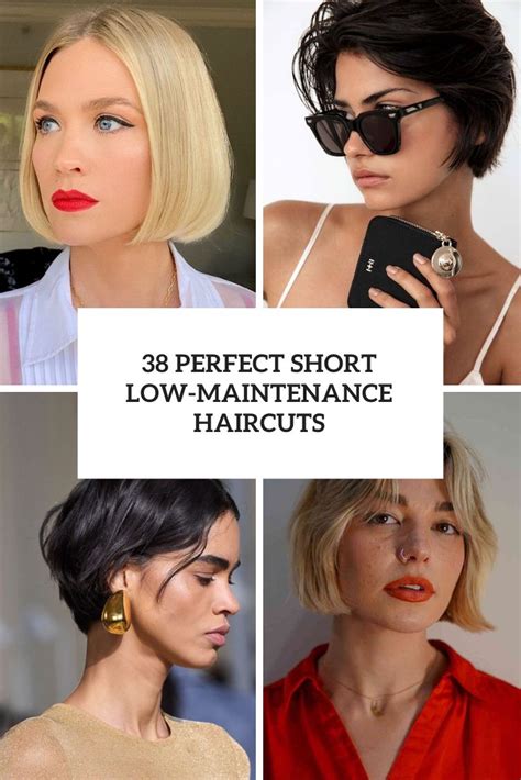 38 Perfect Short Low Maintenance Haircuts Styleoholic