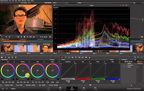 Advanced Color Correction Worklflow With Curves In Davinci Resolve 12 5