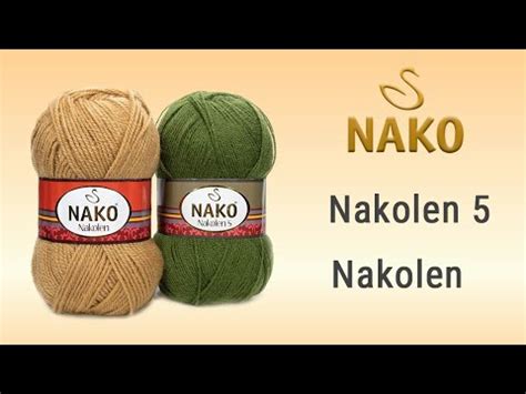 Nakolen & Nakolen 5 Nako - отличная полушерсть с цветами на каждый день ...