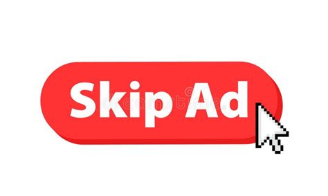 Printskip Ad Button Do Not Show Ads Stock Vector Illustration Of Music Button 270866045