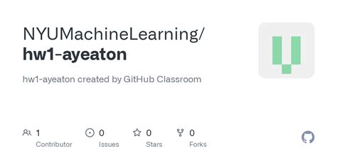 github nyumachinelearning hw1 ayeaton hw1 ayeaton created by github classroom