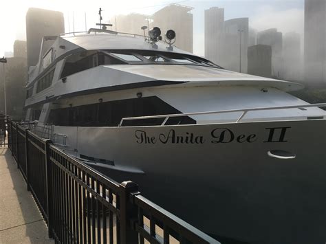Yacht Wedding Aboard The Anita Dee Ii Lake Michigan Navy Pier