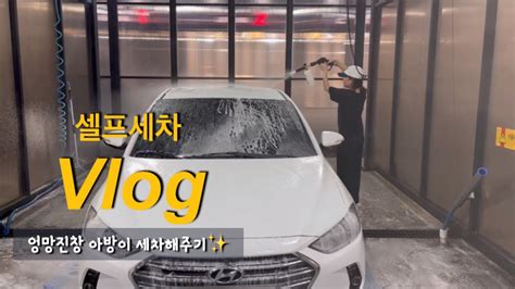 셀프세차 브이로그ㅣ세차가 이 정도로 힘들었어ㅣ3시간 걸린 엉망진창 첫 세차 ㅣ아반떼 Ad Youtube