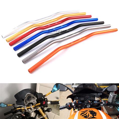 22mm 78 오토바이 Cnc 핸들 바 범용 스티어링 휠 오토바이 스쿠터 Benelli Ducati Yamaha 용 녹