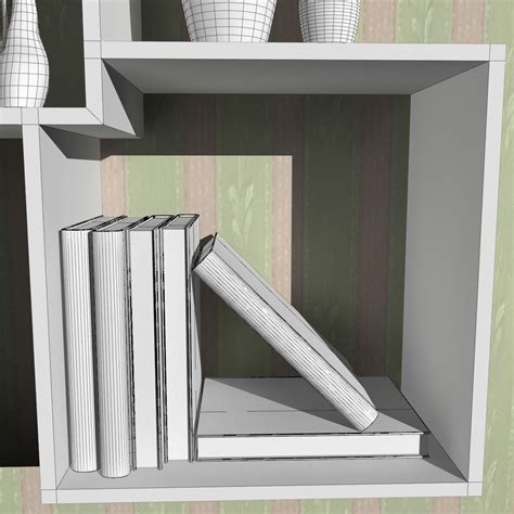 큐브 선반 그룹 3d 모델 15 Unknown Max Free3d