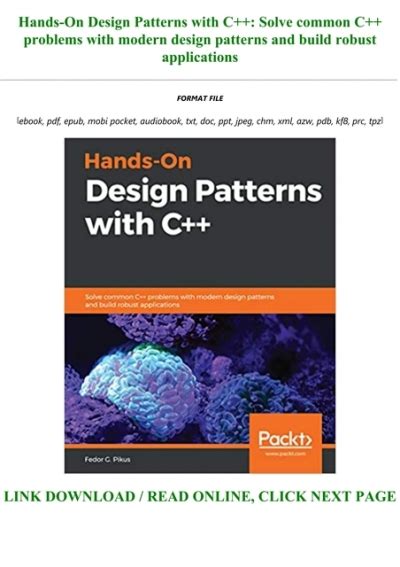 ~ free download hands on design patterns with c solve common c problems with modern design