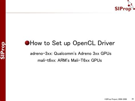 How To Build And Use Opencl On Opencv And Android Ndk Ppt