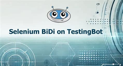 selenium webdriver bidi