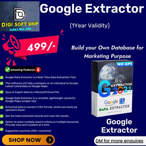 Google Map Extractor Digisoftshop