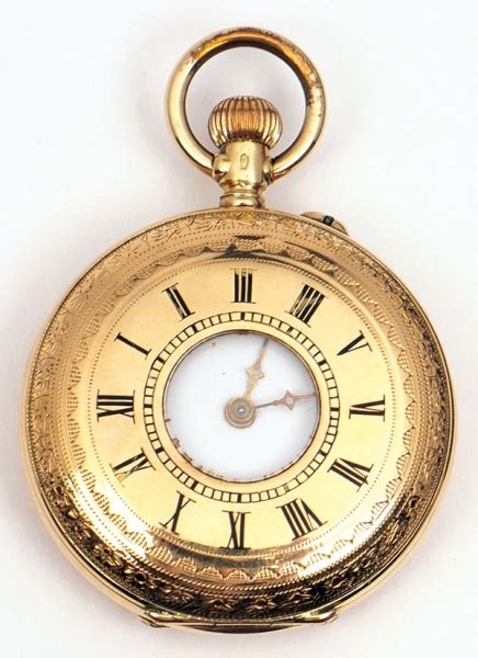 Часы дамские карманные в золотом корпусе. Швейцария. Начало ХХ века ...