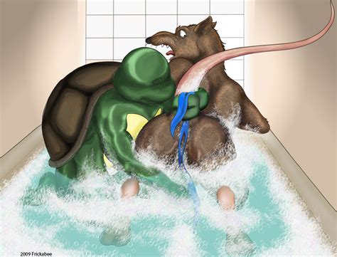 Rule 34 2009 Anthro Anus Ass Back Back Turned Bath Black Nose Brown Fur Closed Eyes Duo Fangs