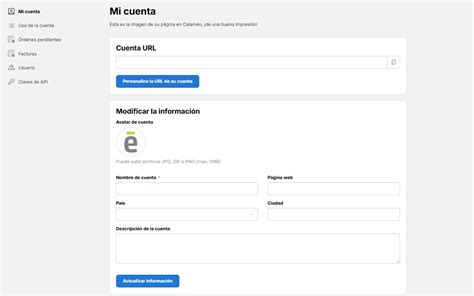 ¿cómo Puedo Actualizar La Información De Mi Cuenta Calaméo Help Center