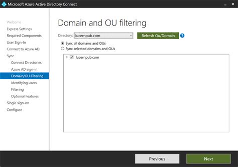 Howto Use Domain And Ou Filtering To Limit The Objects In Scope For