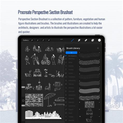 Procreate Perspective Section Brushset And Illustrations Toffu Co