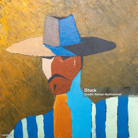 캔버스에 추상적인 다채로운 유화 초상화 아티스트 주걱 기술로 칠해진 오일 회화에 대한 스톡 벡터 아트 및 기타 이미지 회화 추상적인 그림 그리기 Istock