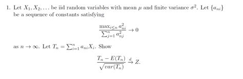 1 Let X1 X2 Be Iid Random Variables With Mean