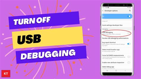 How To Turn Off USB Debugging On Android Such As Oppo One Plus Or Samsung YouTube