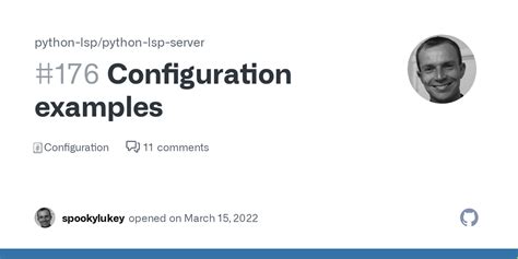 Configuration Examples · Python Lsp Python Lsp Server · Discussion 176