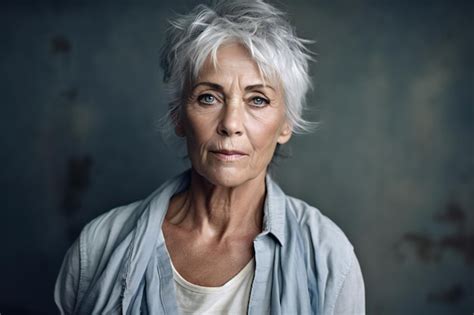 Premium Ai Image Older Woman Portrait Looks Like Shes Been Through A Lot