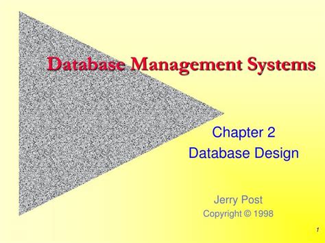 Ppt Database Management Systems Powerpoint Presentation Free