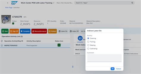 Indirect Labor Tracking Within Sap Digital Manufac Sap Community