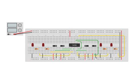 Circuit Design Exp 5 Grey To Binary Tinkercad
