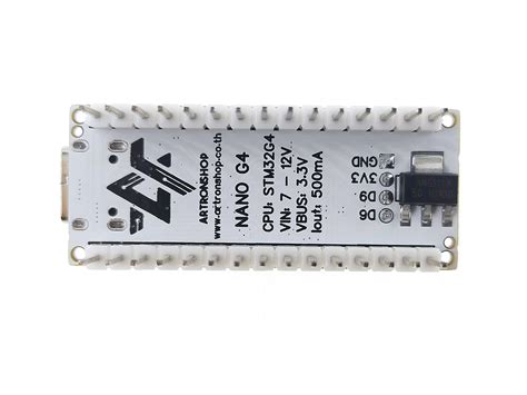 artronshop nano g4 บอร์ดไมโครคอนโทรลเลอร์ stm32g4 arm cortex m4 170 mhz รูปทรง arduino nano