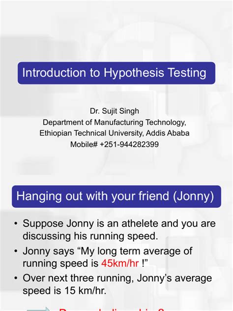 Introduction To Hypothesis Testing Pdf Type I And Type Ii Errors