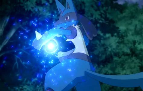 Lucario Aura Sphere By Yingcartoonman On Deviantart