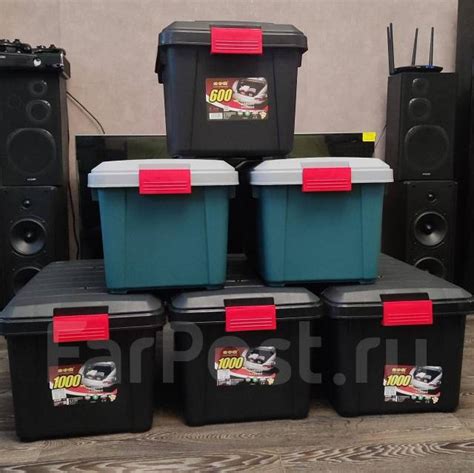 Экспедиционный ящик 70л пластиковый бокс Новый Рыболовные принадлежности во Владивостоке