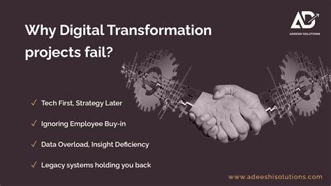 Why Digital Transformation Fails And How To Get It Right