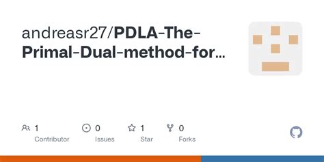 Github Andreasr27pdla The Primal Dual Method For Learning Augmented