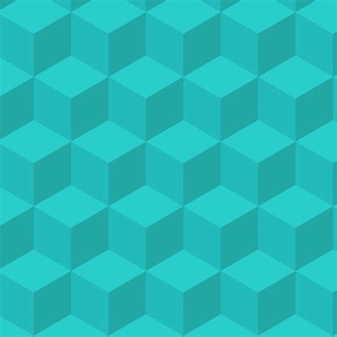 Premium Vector Seamless Pattern Geometric Pattern Of Cubes Abstract Pattern Of Blue Color With