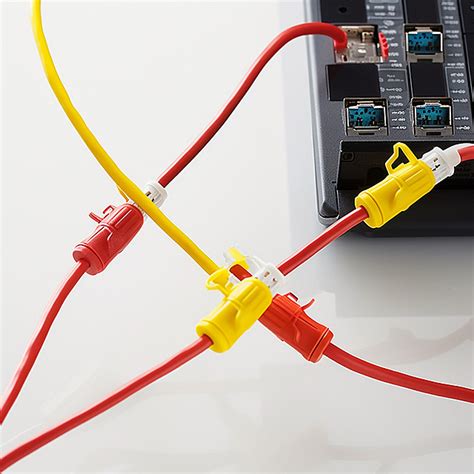 Cable Connecting A Laptop On An Open Floor Background Luck Lan Object Background Image And