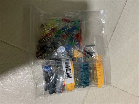 Electronics Components Basic Starter Kit For Arduino Uno Mega2560 Raspberry Pi With Led