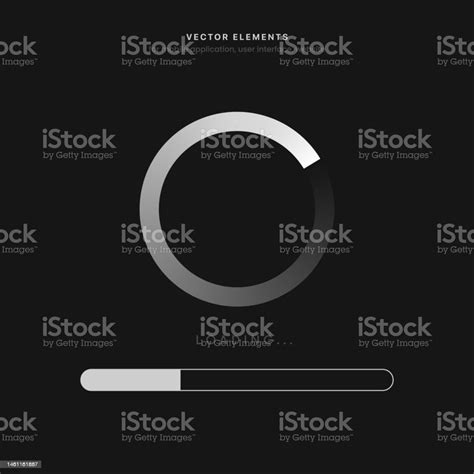 System Wait Screen Loading Or Software Update Or Upgrade Loading Bar