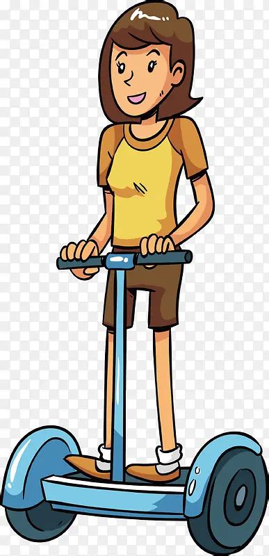 蓝色平衡车png图片素材下载图片编号qbebwzoy 免抠素材网