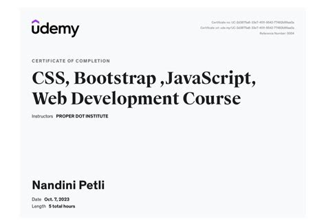 Webdevelopment Learningjourney Css Javascript Bootstrap Udemy