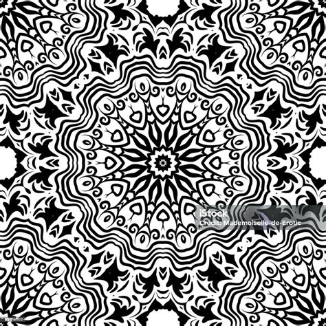 직물 또는 종이에 인쇄에 대 한 완벽 한입니다 빈티지 장식 요소입니다 벡터 만다라입니다 벡터 일러스트입니다 꽃 식물에 대한 스톡 벡터 아트 및 기타 이미지 Istock