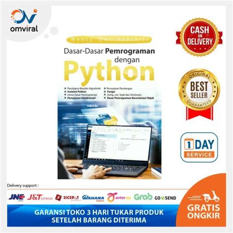 Jual Buku Dasar Dasar Pemrograman Dengan Python Di Seller Omviral Sardonoharjo Kab Sleman