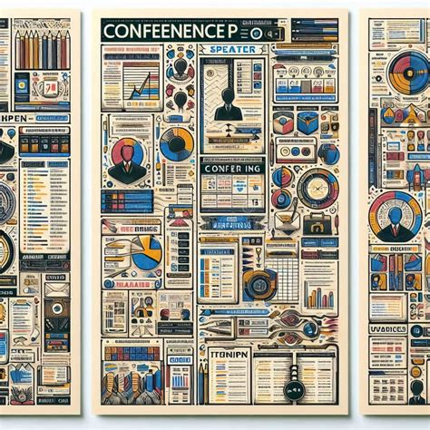 Conference Program Template A Well Organized And Detailed Lyo Stock Illustration Illustration