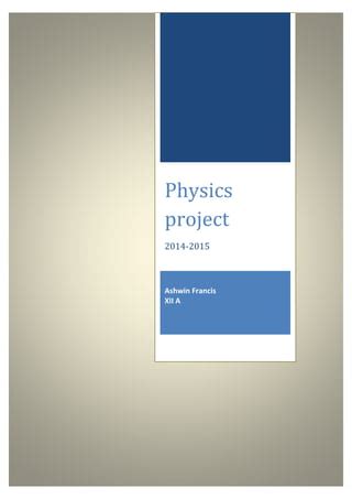 12th CBSE Physics Project AC Generator DOCX