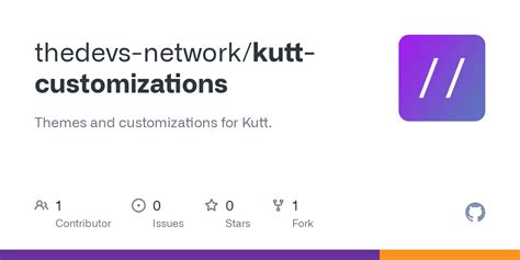 Github Thedevs Networkkutt Customizations Themes And Customizations
