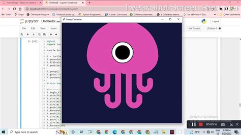 Monster Drawing In Python Python Turtle Library Python For